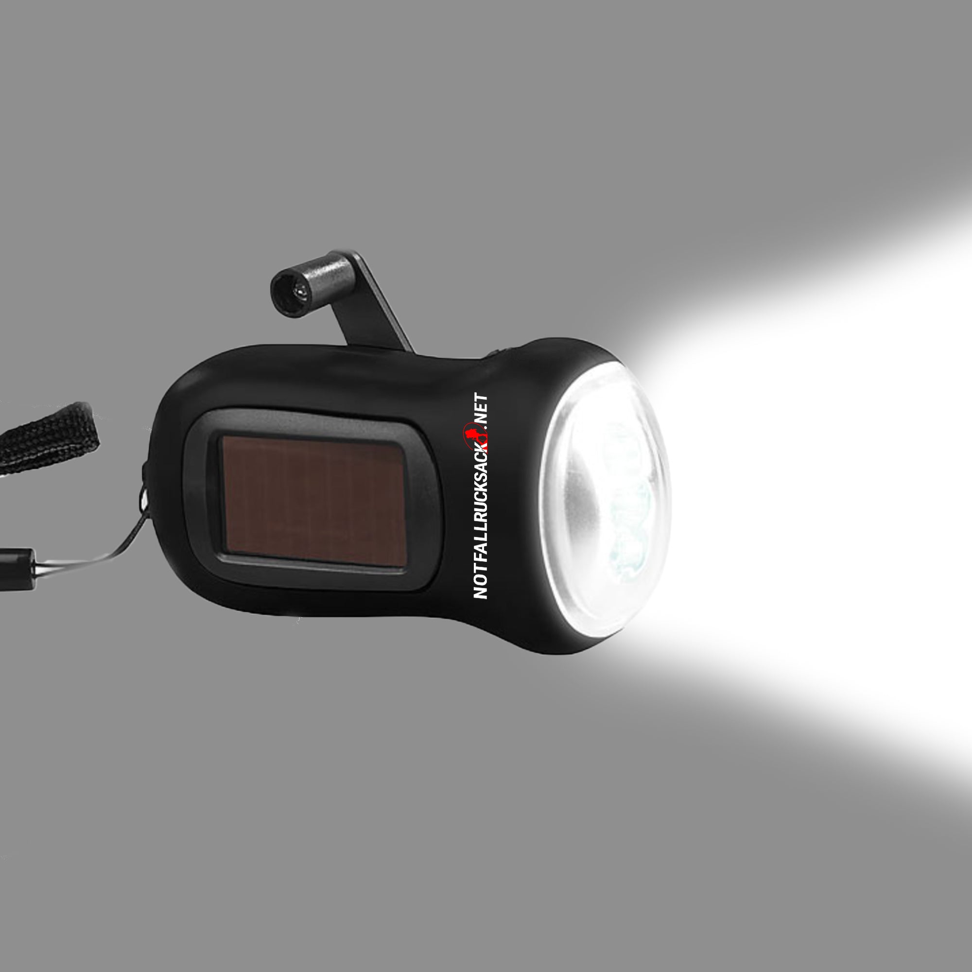 Dynamo Solar Lamp - lampa med vevdrift och solenergi – Notfallrucksack